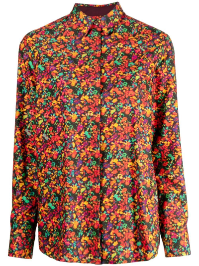 Paul Smith Twilight Floral-print Shirt In 25 | ModeSens