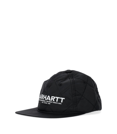 Carhartt Wip Madera Black Cap In Bianco/nero | ModeSens