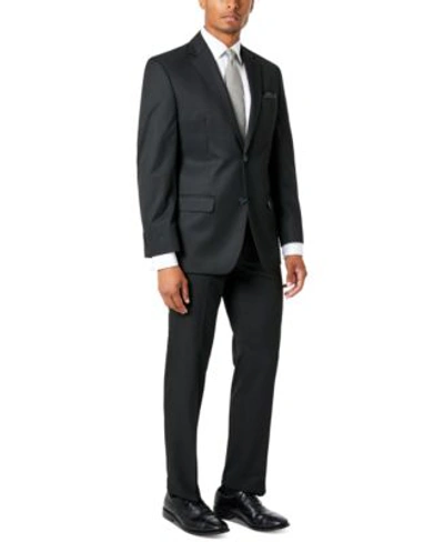 Sean John Mens Classic Fit Black Solid Suit Separates | ModeSens