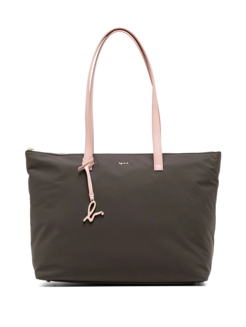 Agnès B. Logo-lettering Shoulder Bag In Blue | ModeSens