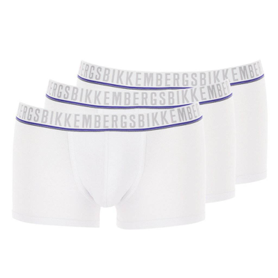 Bikkembergs Men Visible Logo Boxer In White | ModeSens