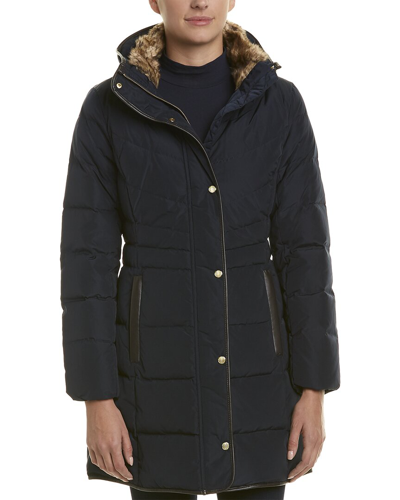 Cole Haan Signature Cole Haan Down Coat In Blue | ModeSens