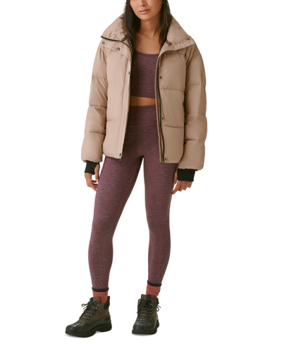 Bass Outdoor Women's Discovery Puffer Jacket In Toasted Nut | ModeSens