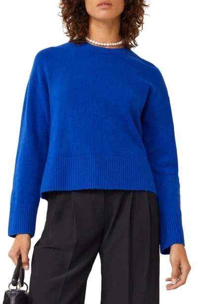 & Other Stories Crewneck Sweater In Cobalt Blue | ModeSens