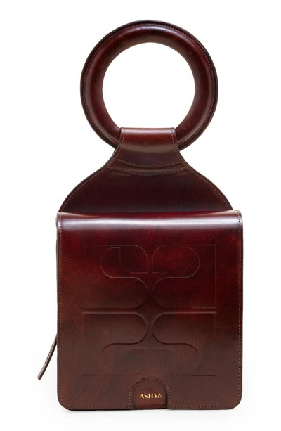 Ashya Mini Shema Embossed Leather Slingback Bag In Trilogy Marble ...