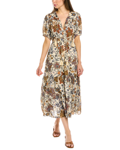 Elan Botanical Print Maxi Dress In Nocolor | ModeSens