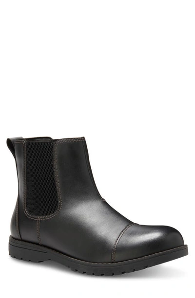 Eastland Drew Cap Toe Chelsea Boot In Black | ModeSens