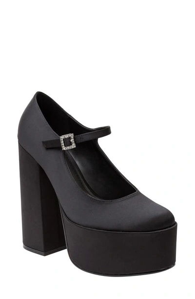 Lisa Vicky Vault Platform Mary Jane Pump In Black | ModeSens
