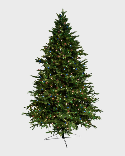 Barcana Alaskan Deluxe Led Pre-lit Christmas Tree With 8-function Rice ...