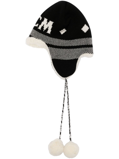 Mcm Reversible Shapka Hat In Après Ski Wool In Black | ModeSens
