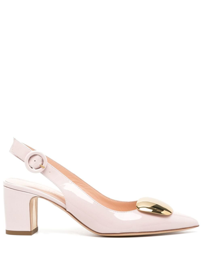 Rupert Sanderson Marina 70mm Slingback Pumps In Pink | ModeSens