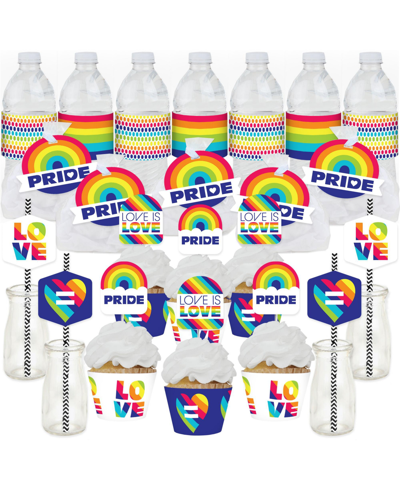 Big Dot Of Happiness Love Is Love - Lgbtqia+ Pride - Rainbow Party ...