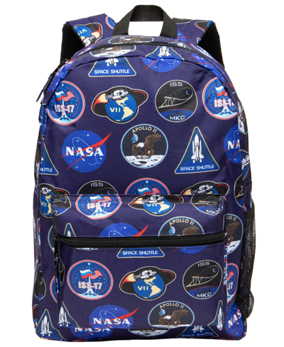 Nasa Men's School Or Office Backpack In Navy | ModeSens