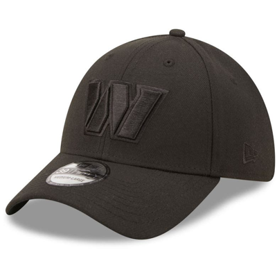 New Era Washington Commanders Black On Black 39thirty Flex Hat | ModeSens