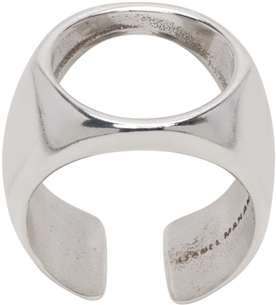 Isabel Marant Silver Cutout Ring In 08si Silver | ModeSens