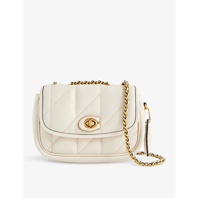 Coach Madison Mini Quilted Leather Shoulder Bag In B4/chalk | ModeSens