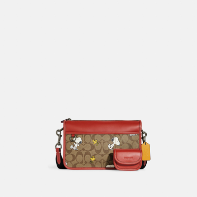 Coach Outlet Coach X Peanuts Heritage Convertible Crossbody In ...