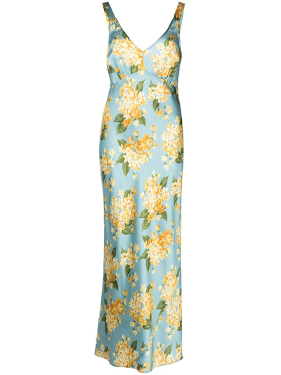 Reformation Daytona Floral-print Silk-satin Midi Dress In Multicolour ... Reformation Daytona Floral-print Silk-satin Midi Dress In Multicolour ...