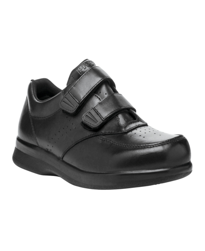 Propét Men's Life Walker Strap Sneaker Shoes In Black | ModeSens