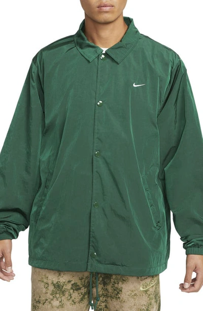 Nike Men's Sportswear Authentics Coaches Jacket In Green | ModeSens