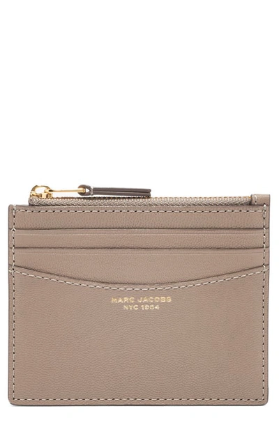 Marc Jacobs The Zip Card Case In Beige | ModeSens