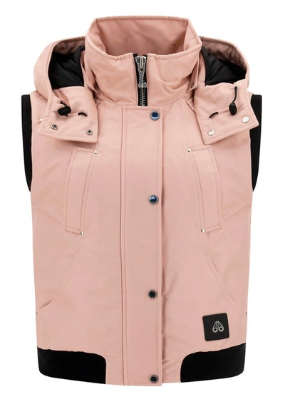 Moose Knuckles Liberty Vest In Pink | ModeSens
