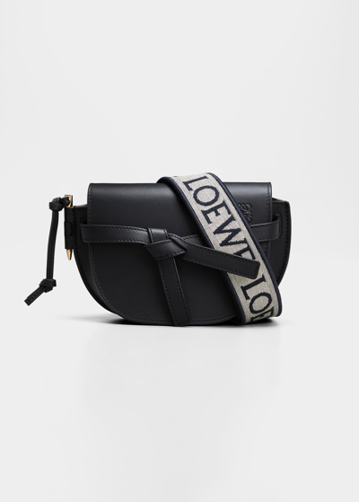 Loewe Gate Dual Mini Crossbody Bag In Black | ModeSens
