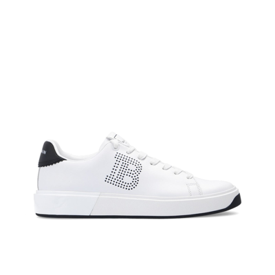 Balmain B-court Sneakers In White | ModeSens
