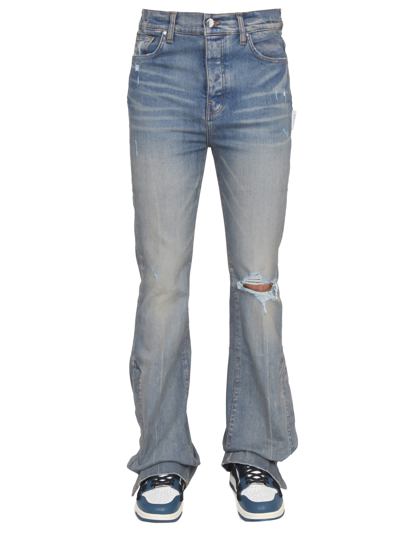 Amiri Jeans In Denim In Azure | ModeSens
