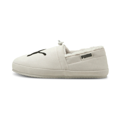 Puma Tuff Moc Cat Faux Fur Lined Slipper In Grey | ModeSens