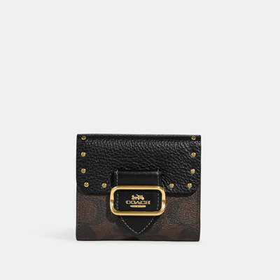 Coach Outlet Small Morgan Wallet In Colorblock Signature Canvas With ...