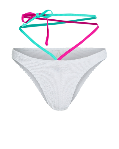 Bondeye Bond Eye Scene Multi-strap Bikini Bottoms In White | ModeSens