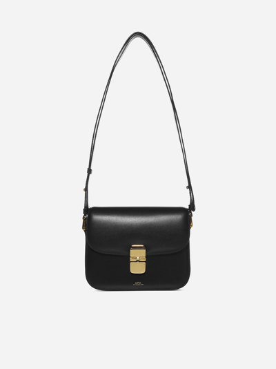 Apc Grace Small Leather Bag In Black | ModeSens
