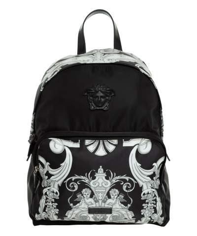 Versace La Medusa Backpack In Black | ModeSens
