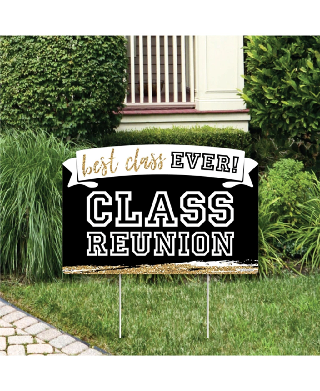 Big Dot Of Happiness Reunited - School Class Reunion Party Yard Sign ...