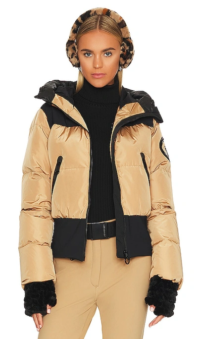 Goldbergh Reese Puffer Jacket In Latte | ModeSens