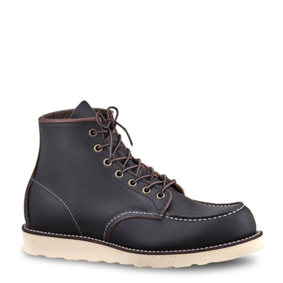 Red Wing Classic Moc 6-inch Boot In Black | ModeSens