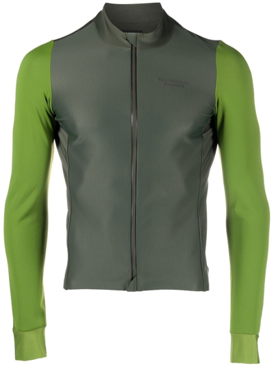 Pas Normal Studios Green Mechanism Deep Winter Jersey Top | ModeSens