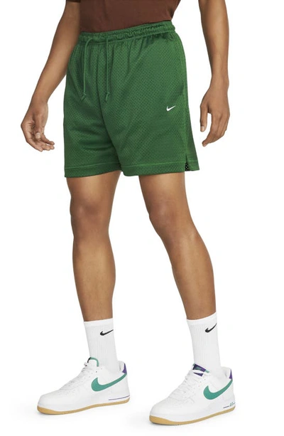 Nike Mesh Athletic Shorts In Green | ModeSens