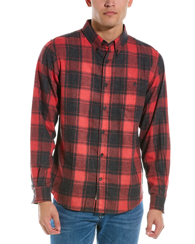 Weatherproof Vintage Antique Flannel Shirt In Red | ModeSens