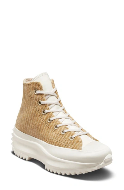 Converse Womens Run Star Hike Hi In Nomad Khaki/desert Sand | ModeSens