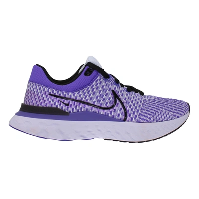 Nike React Infinity Run Flyknit 3 Sneakers In Pure Platinum/psychic ...