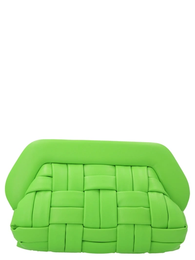 Themoirè Bios Weaved Mantis Clutch Bag In Green | ModeSens
