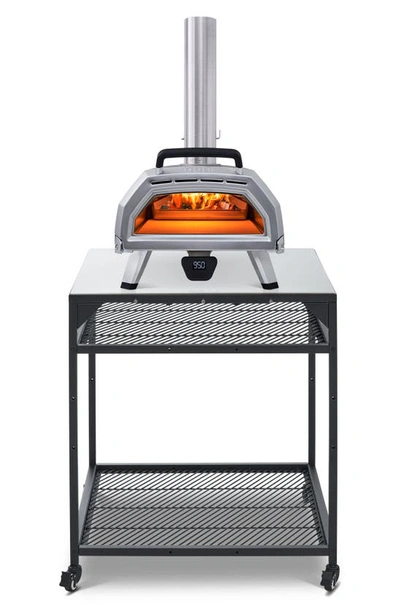 Ooni Large Modular Table In Black/stainless Steel | ModeSens