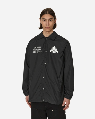 Public Possession Slam Jam Realize Your Ideas Coach Jacket In Black ...