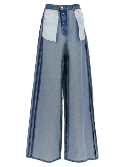 Vetements Inside Out Jeans Light Blue | ModeSens