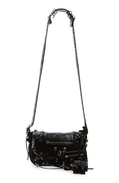 Balenciaga Le Cagole Piercing Messenger Bag In Black | ModeSens