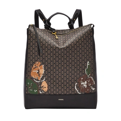 Fossil Women's Elina Pvc Convertible Backpack In Brown | ModeSens