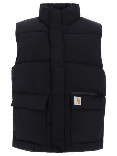 Carhartt Black Nylon Milton Vest | ModeSens