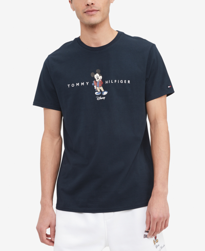 Tommy Hilfiger Disney X Men's Mickey Mouse Graphic T-shirt In Desert ...